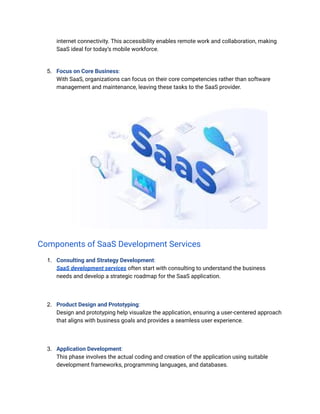 What is SaaS Development Services ? | PDF