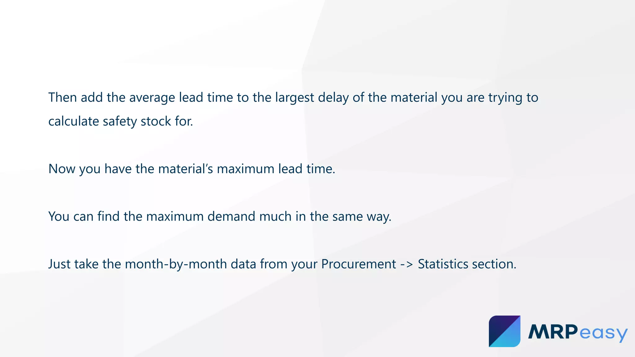 What is safety stock and how to calculate it? | PDF