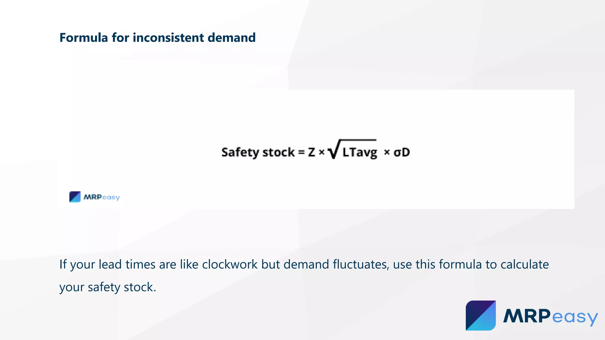 What is safety stock and how to calculate it? | PDF