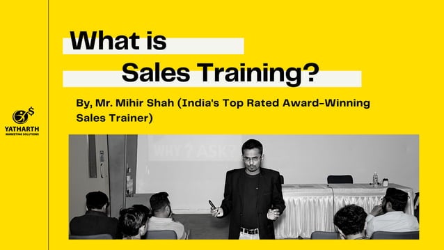 What is Sales Training? | PDF | Sales | Business