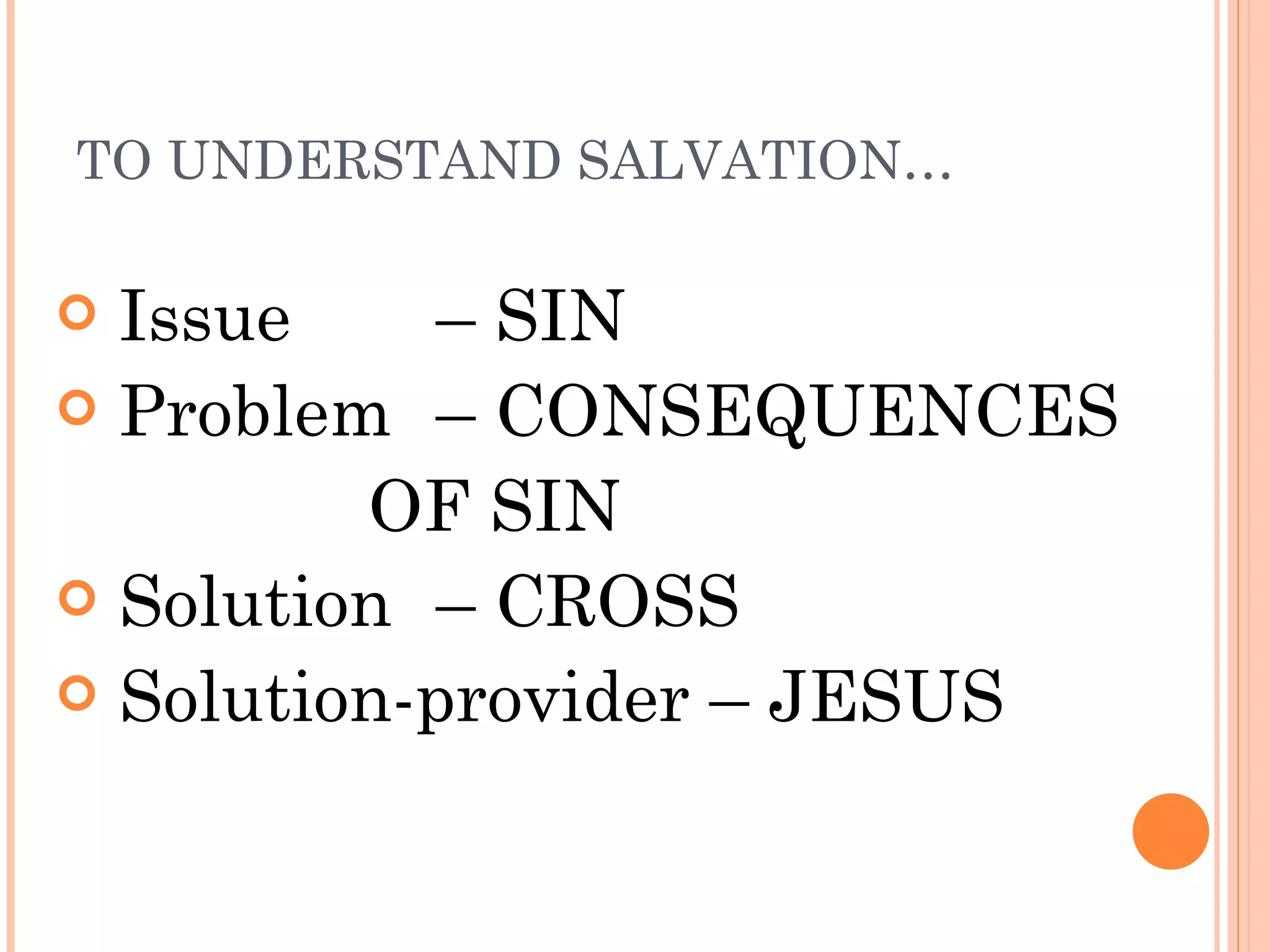 What is salvation | PPT
