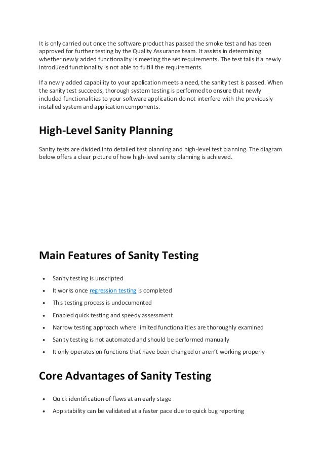 What is Sanity Testing.pdf