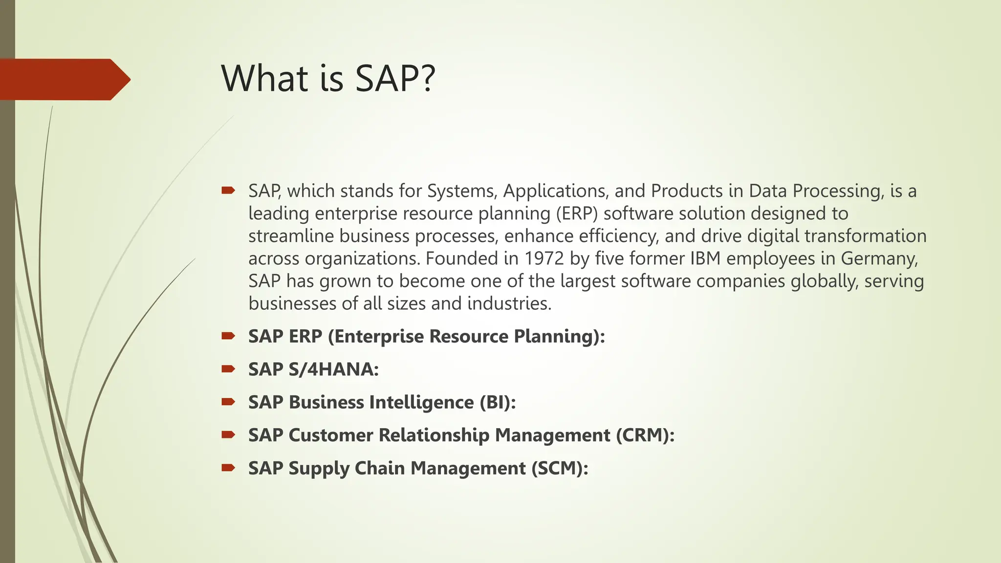 What is SAP and what are the uses of sAP?.pptx