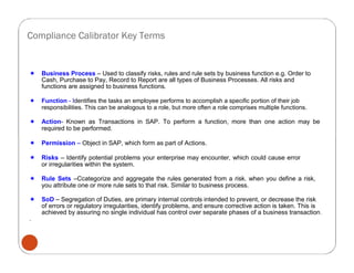 Sap GRC Basic Information | GRC 12 online training | PDF