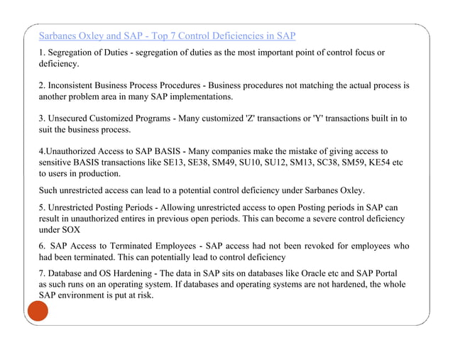 Sap GRC Basic Information | GRC 12 online training | PDF