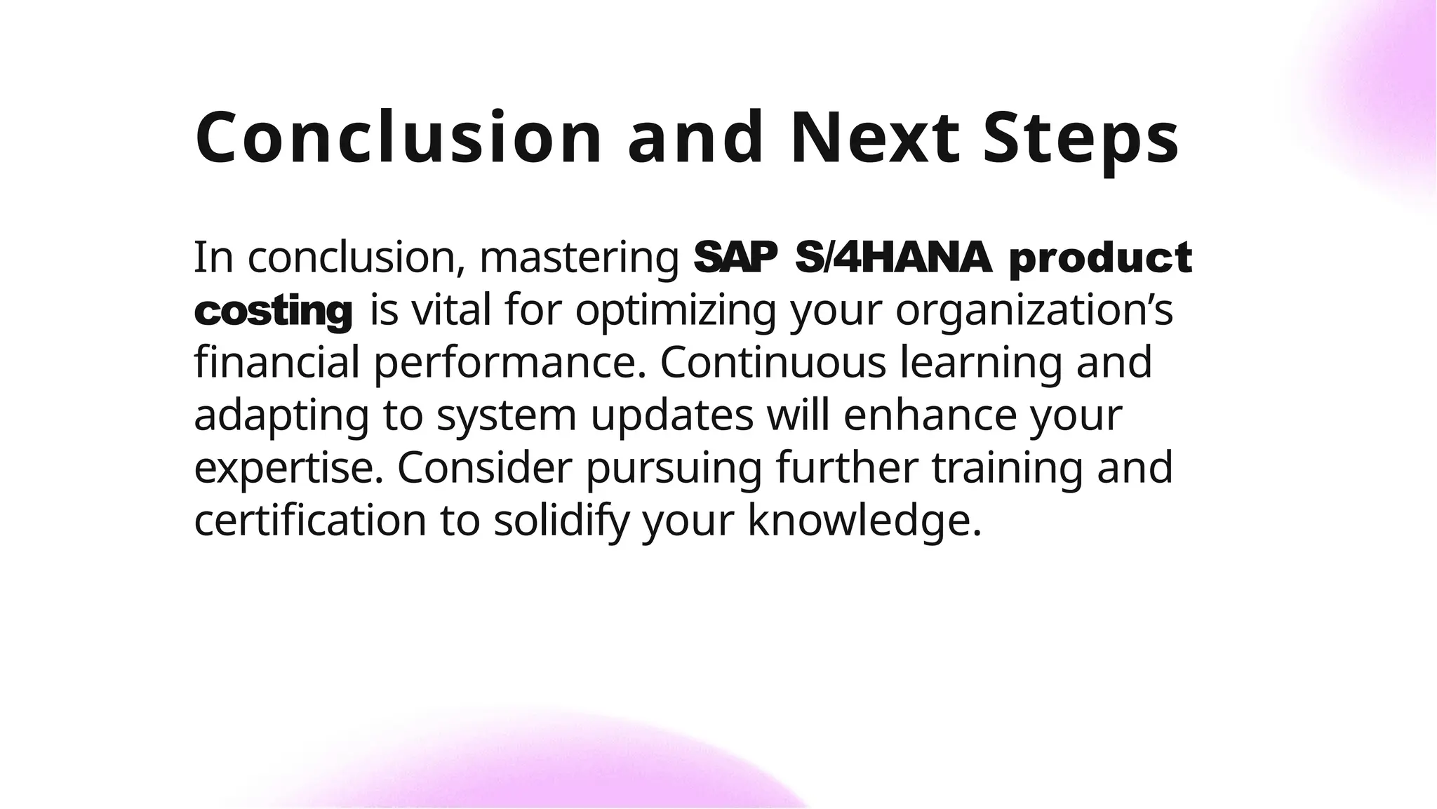 what is sap s4 hana product costing.pptx