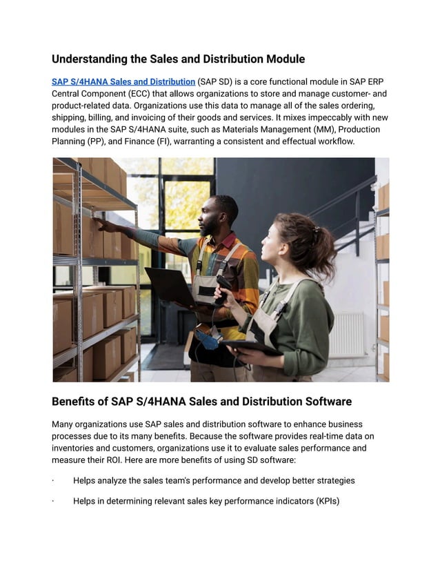 What is SAP S_4HANA Sales and Distribution_ .pdf