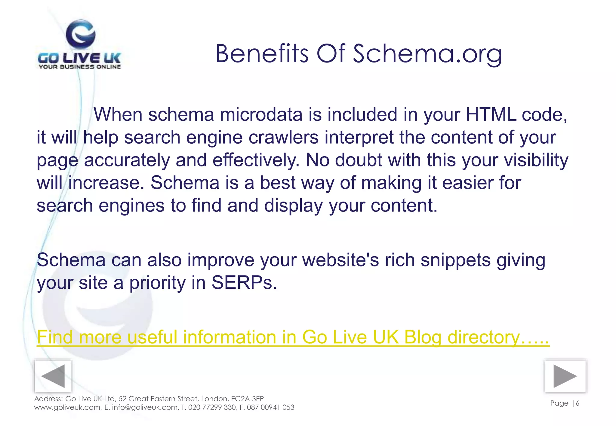 Schema org Attributes | What is schema | Benefits Of Schema org | PPT
