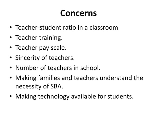 School Based Assessment (SBA) | PPT