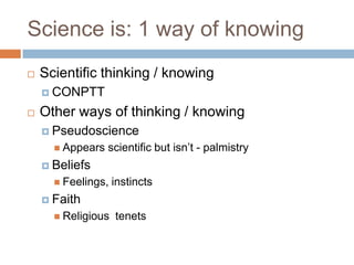 What is science | PPTX | Science