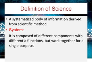 Dacota_blue: What is science? | PPTX | Biological Sciences | Science