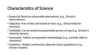 What is Science? What is Scientific Method | PPT