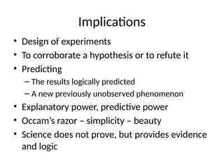 What is science? What is its importance? | PPTX