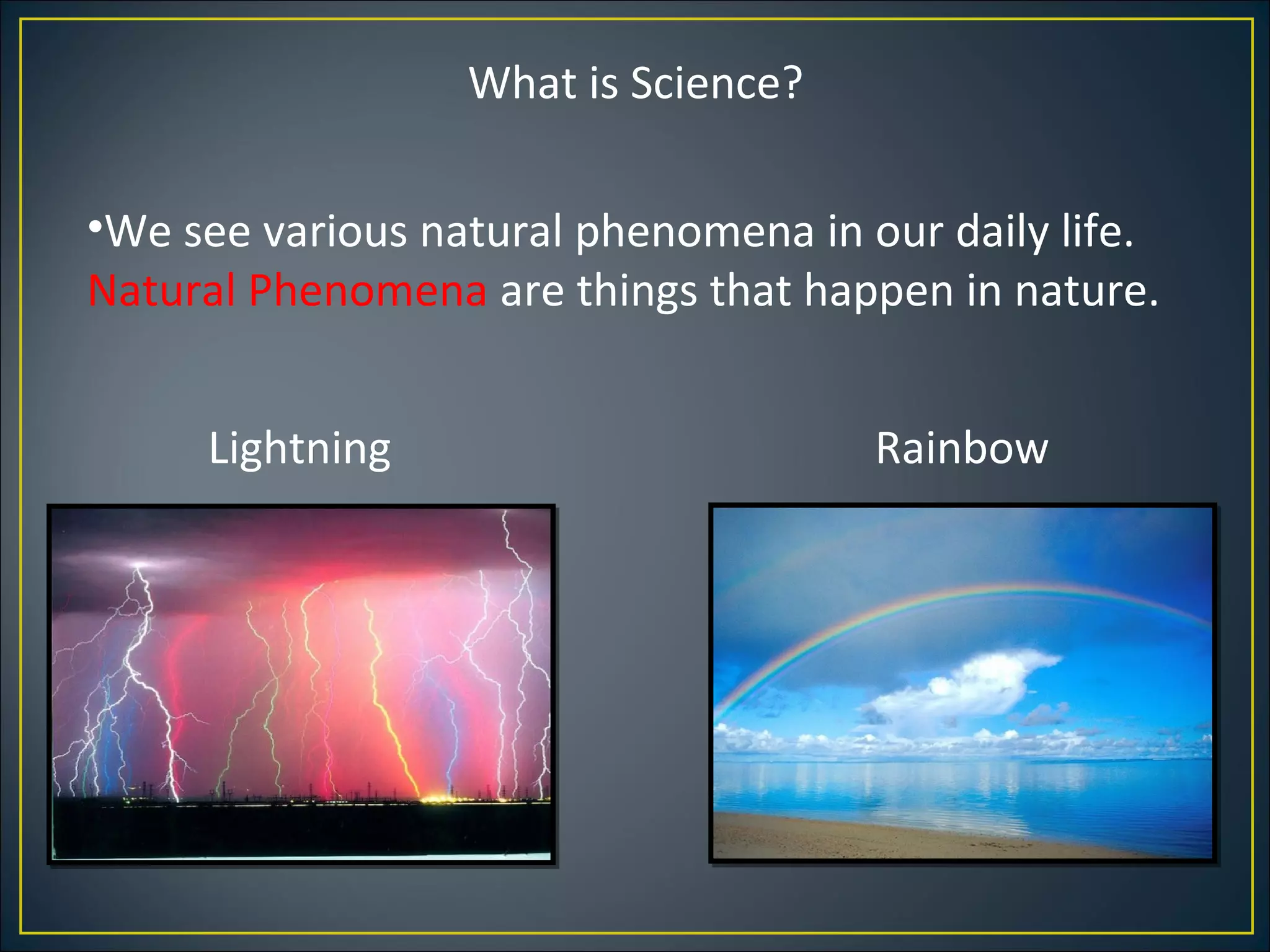 Lecture 1: What is Science | PPT