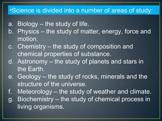 Lecture 1: What is Science | PPT