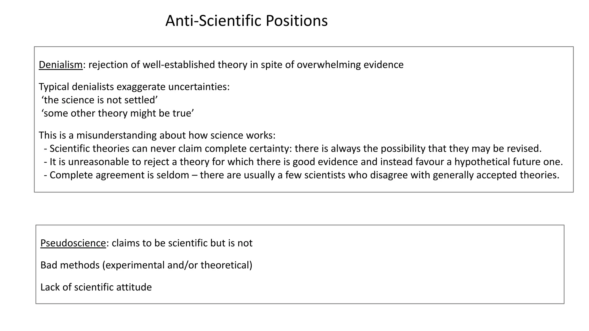 What is science? Science, pseudoscience, non-science | PDF