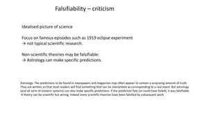 What is science? Science, pseudoscience, non-science | PDF