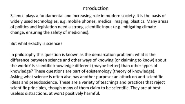 What is science? Science, pseudoscience, non-science | PDF | Physics | Science