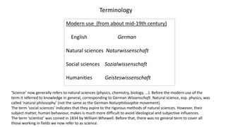 What is science? Science, pseudoscience, non-science | PDF