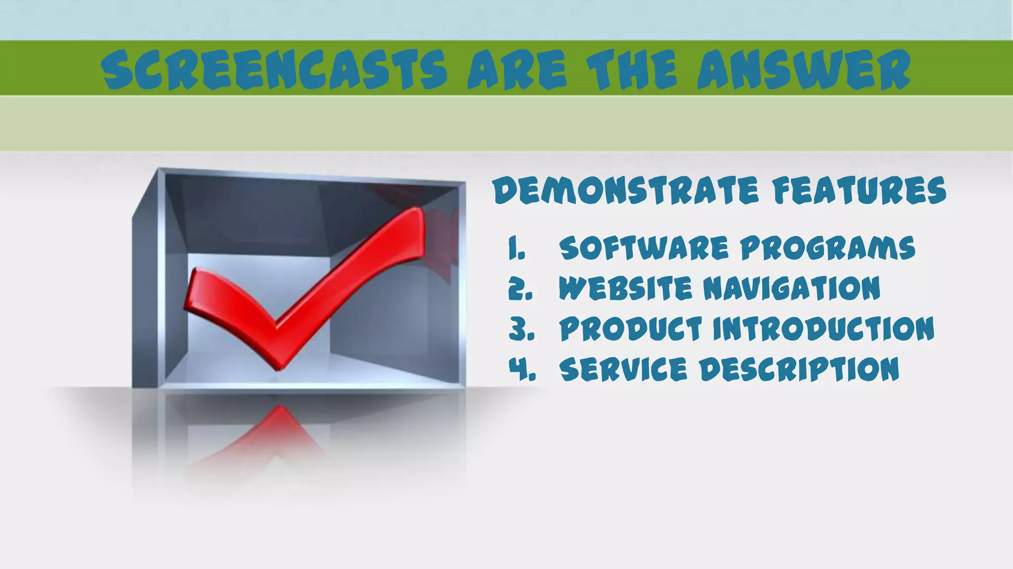 What is Screencasting | PPTX