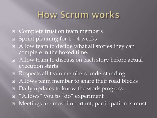 Scrum Practice | PPTX