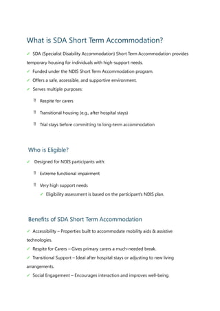 What is SDA Short Term Accommodatio1.pptx