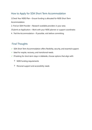 What is SDA Short Term Accommodatio1.pptx