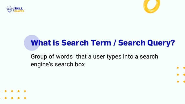 What is Search Term/ Search Query? | Digital Marketing | PDF | Search ...