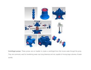 What Is Sea Water Pumps & Its Types | PDF
