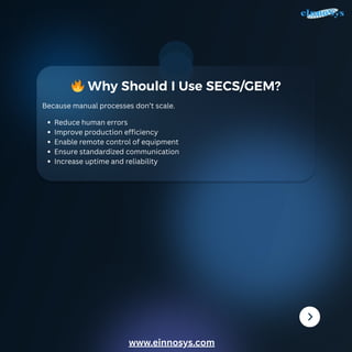 SECS/GEM Guide for Semiconductor Equipment | Faster Integration | PDF