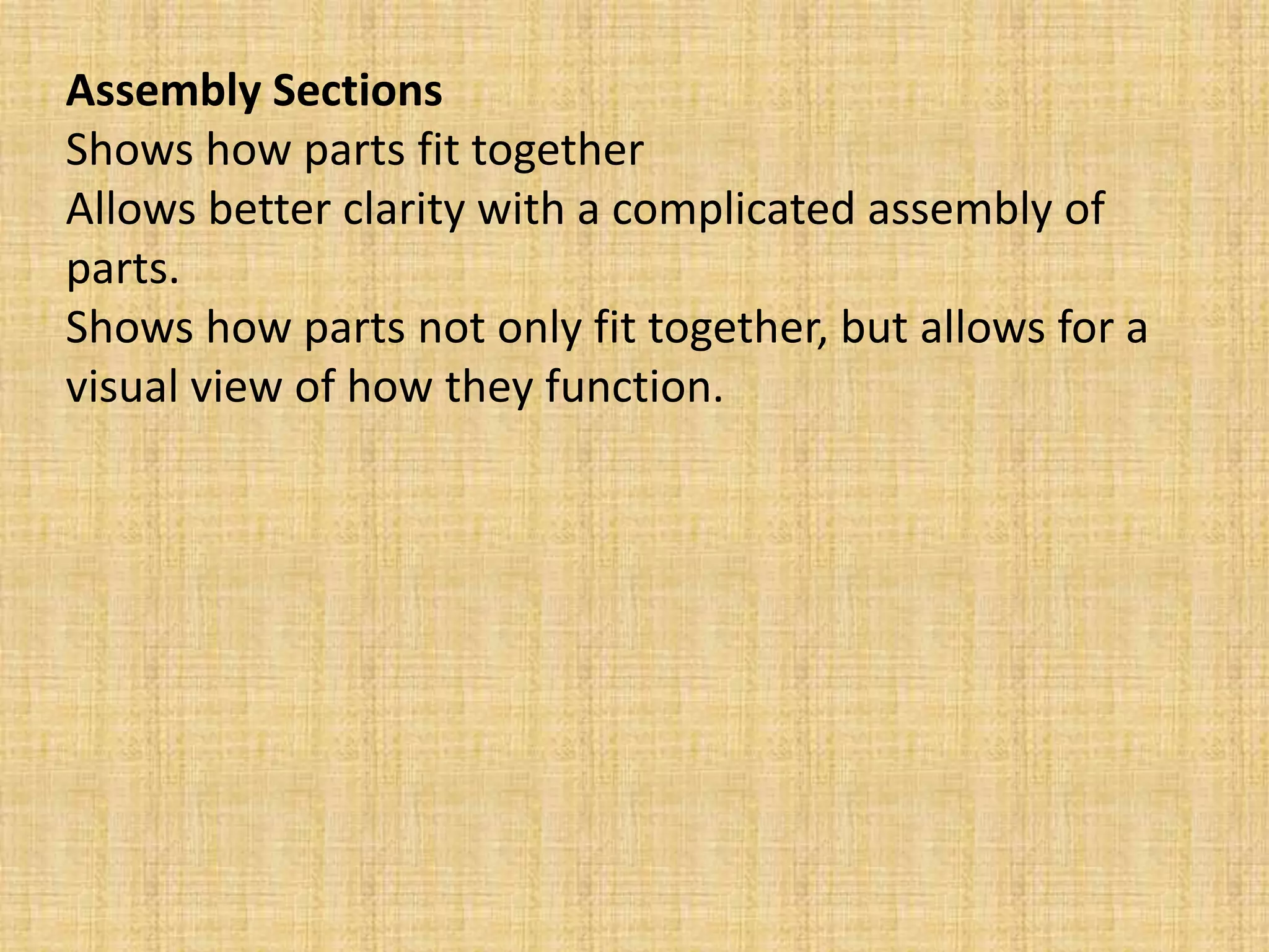 What is section views | PPTX