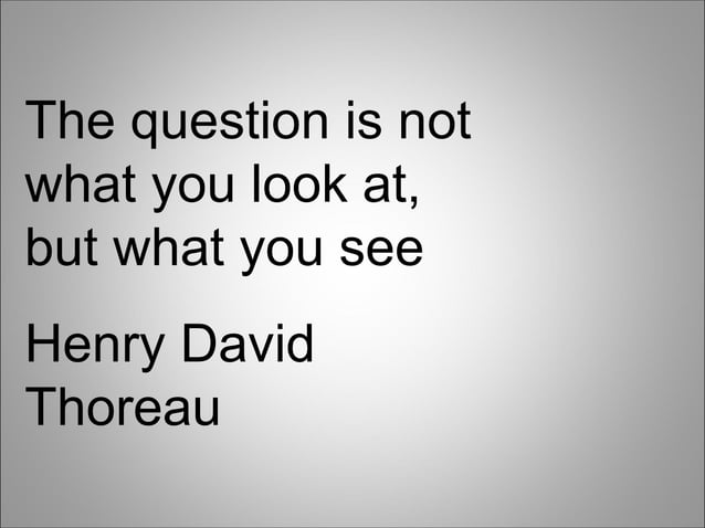 What Is Seeing | PPT