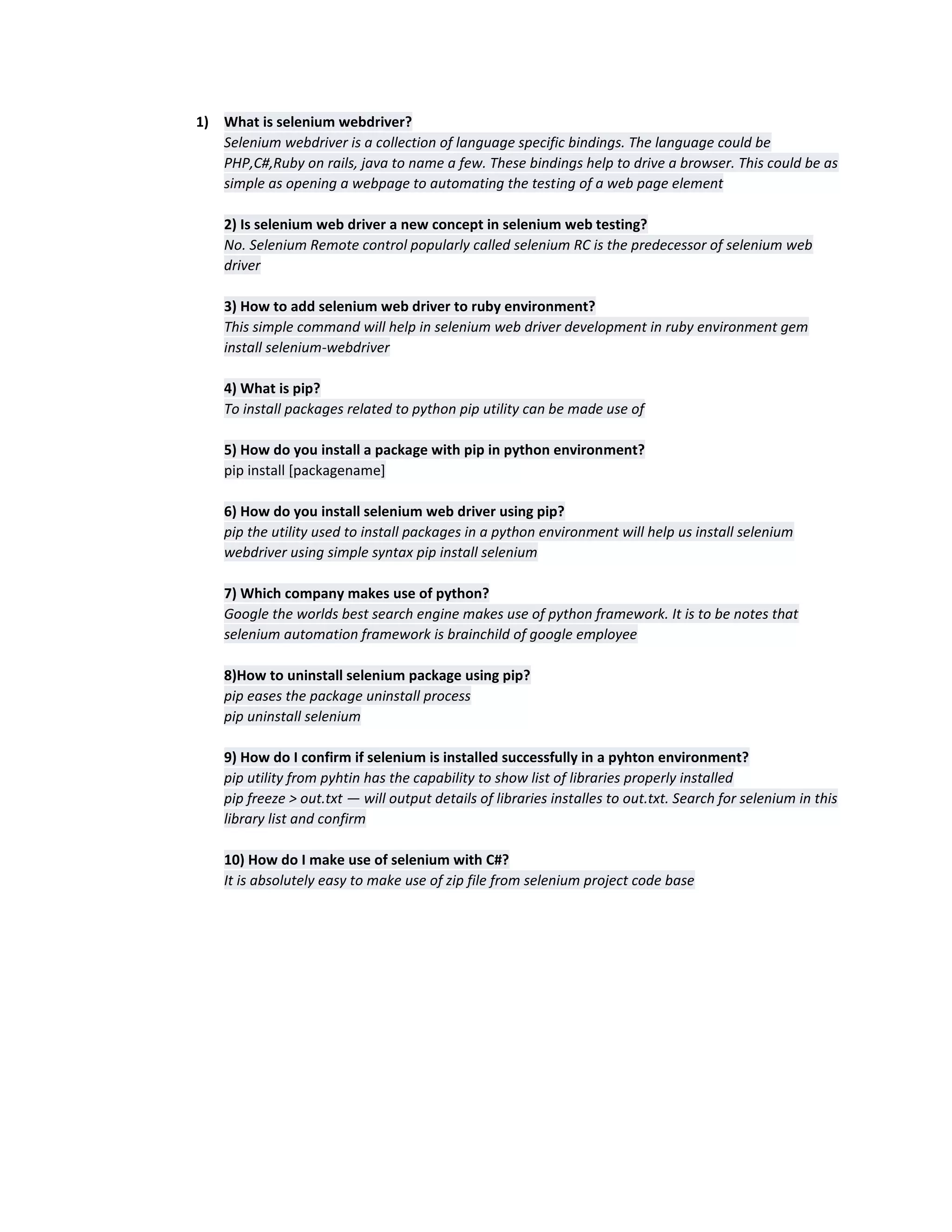 What is selenium | DOCX