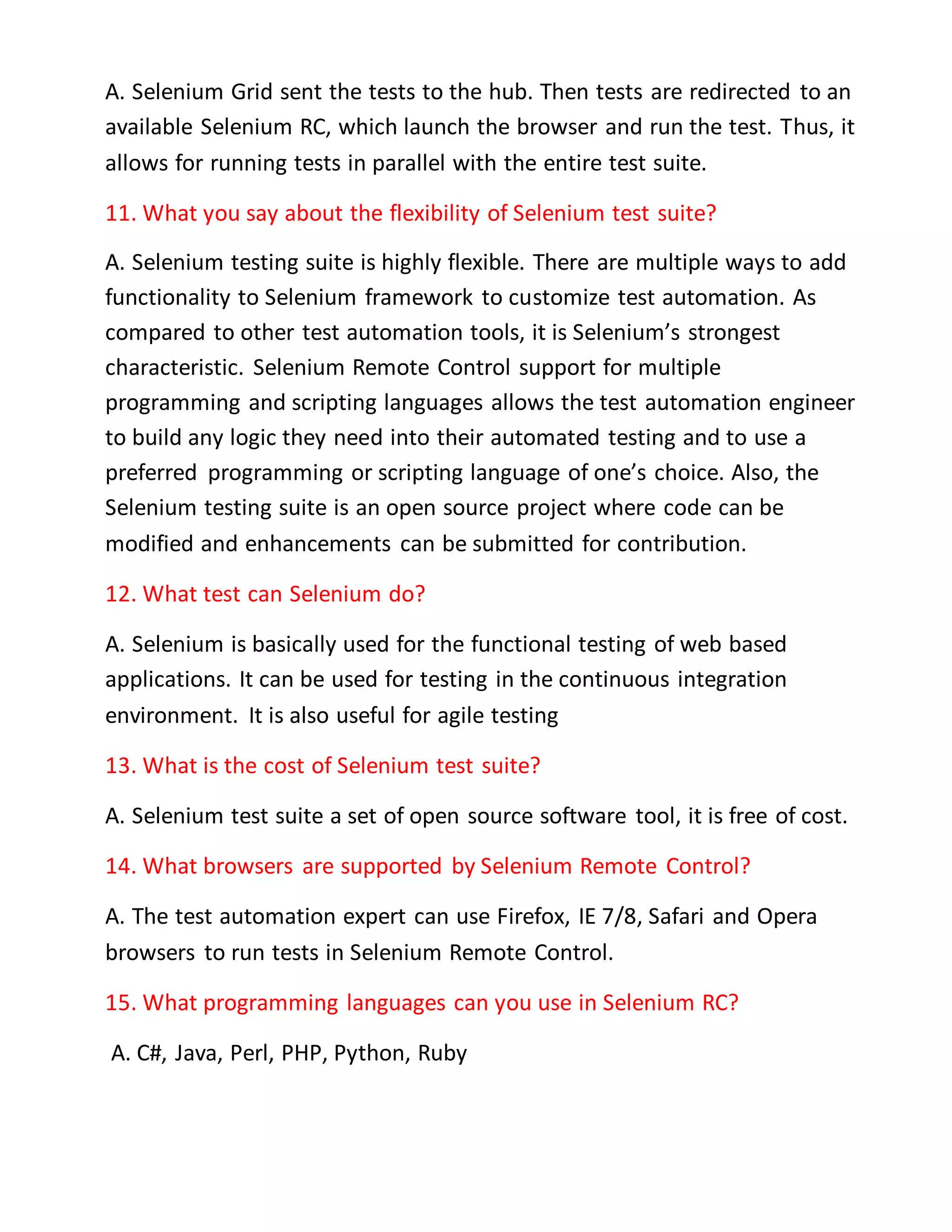 What is selenium | PDF