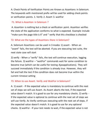 What is selenium | PDF