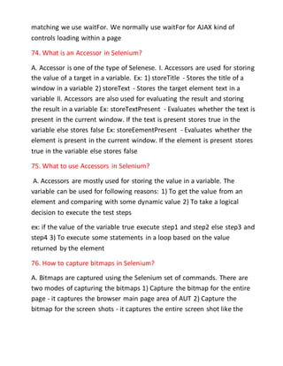 What is selenium | PDF