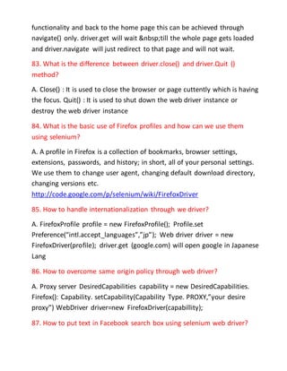 What is selenium | PDF