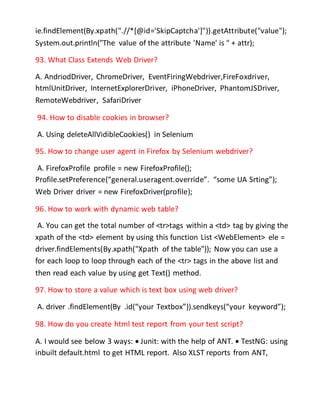 What is selenium | PDF