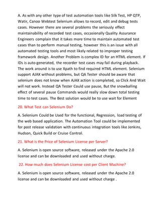 What is selenium | PDF