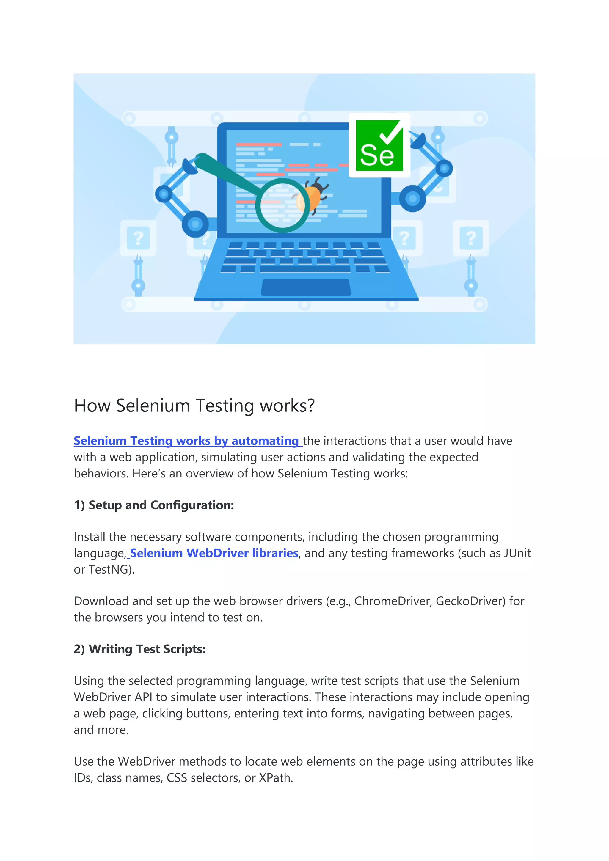 What is Selenium Testing.pdf What is Selenium Testing.pdf