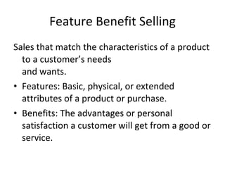What is selling | PPT