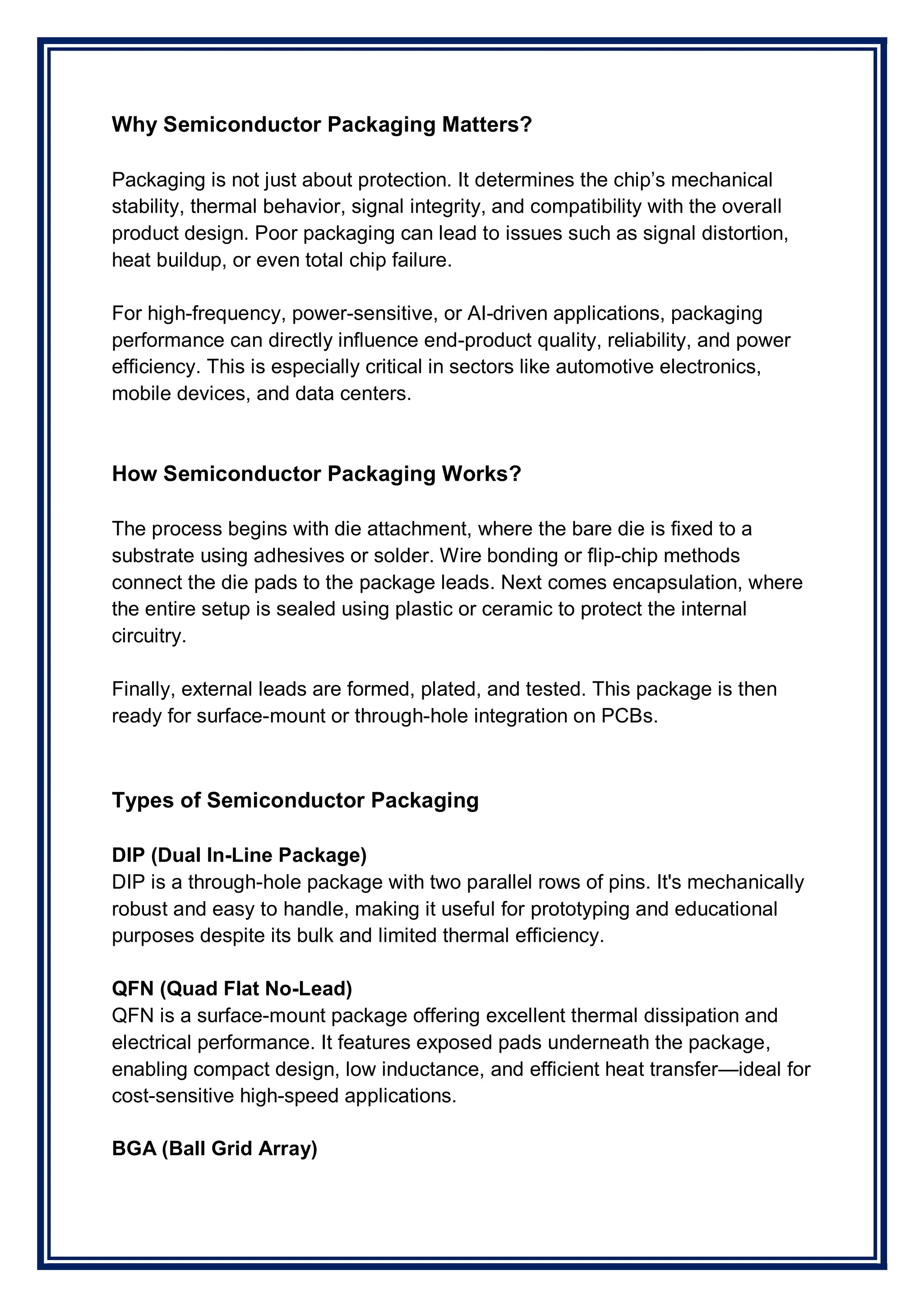 What is Semiconductor Packaging and How Does It Work.pdf