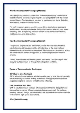 What is Semiconductor Packaging and How Does It Work.pdf