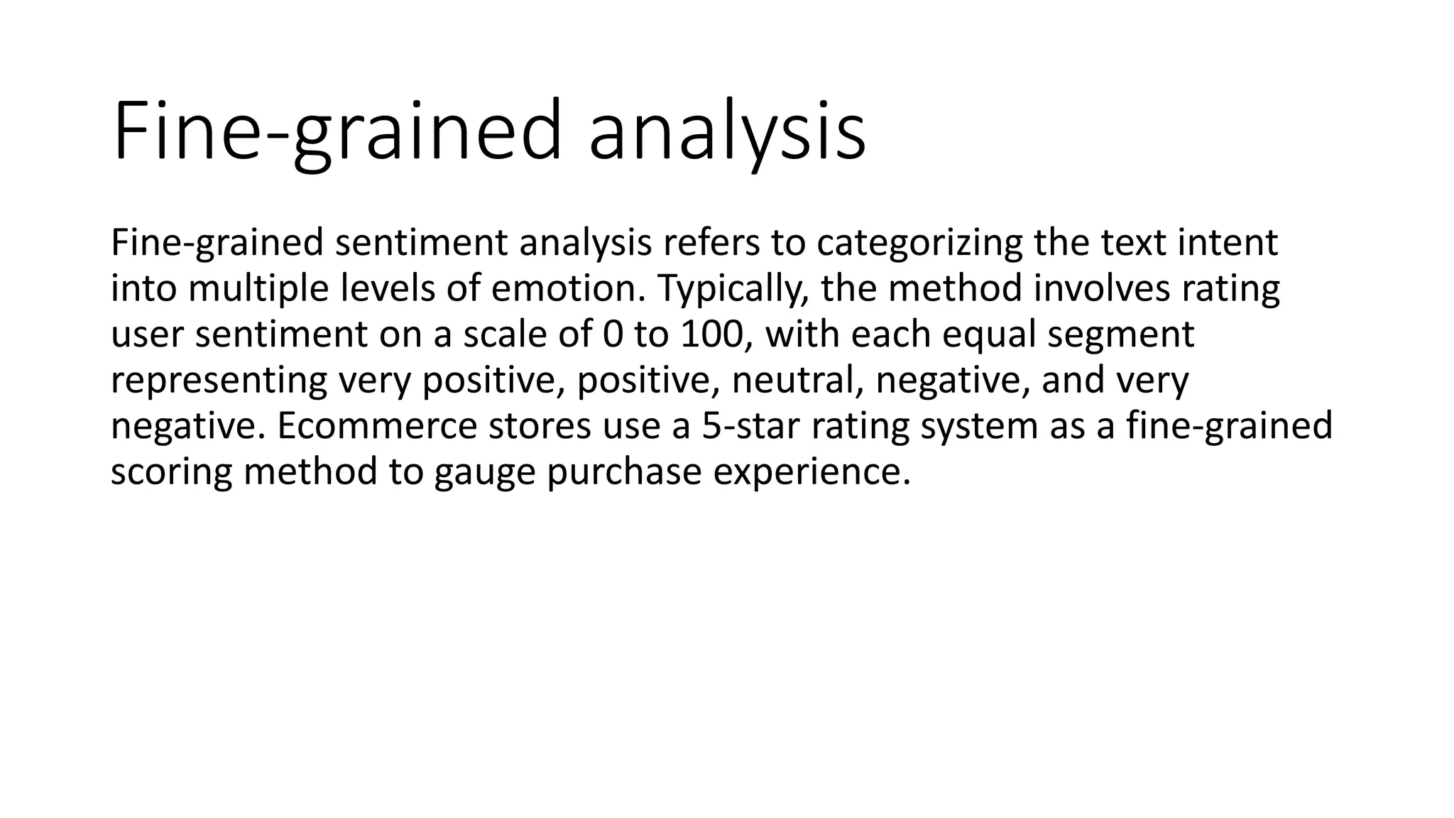 A presentation on Sentiment Analysis.... | PPTX