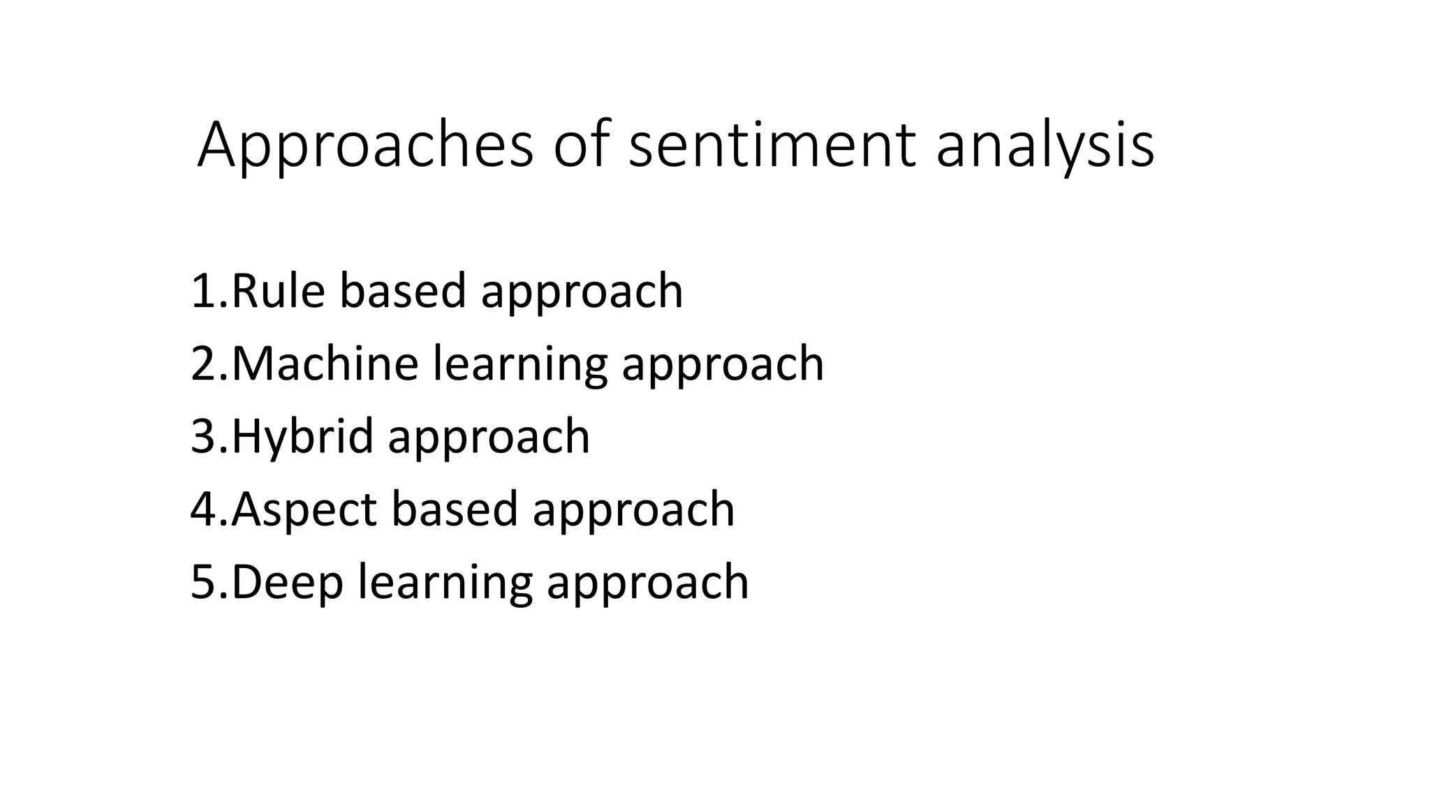 A presentation on Sentiment Analysis.... | PPT