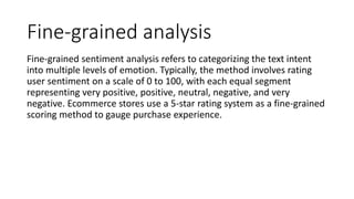 A presentation on Sentiment Analysis.... | PPTX | Artificial ...