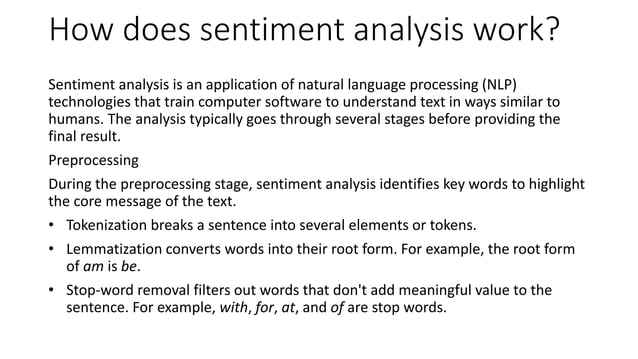 A presentation on Sentiment Analysis.... | PPTX | Artificial ...
