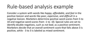 A presentation on Sentiment Analysis.... | PPTX | Artificial ...