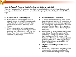 What is seo & its importance | PPT