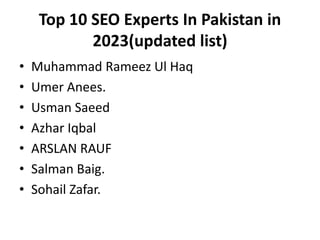 What is SEO made by Hassan Alam.pptx